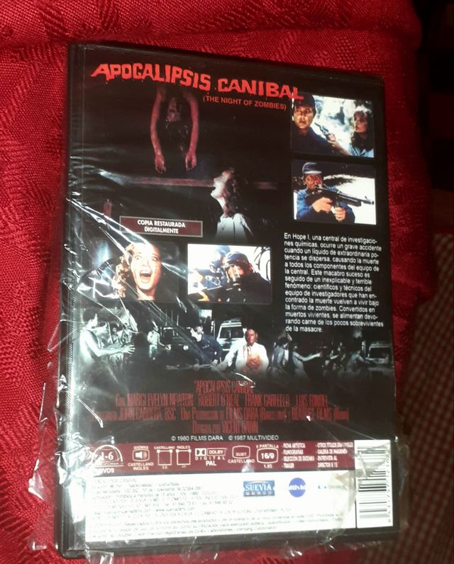 Apocalipsis Caníbal.dvd.terror de segunda mano por 6 EUR en Valencia en ...