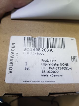 3q0498203a de segunda mano por 15 EUR en Getafe en WALLAPOP