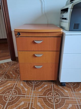 Mobile Cassettiera Porta Stampante con Ruote