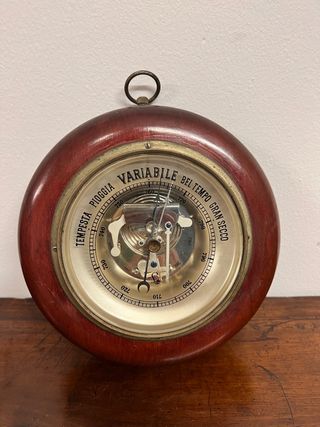 Barometro in legno
