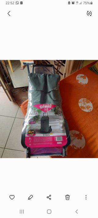 carrello spesa 3 ruote