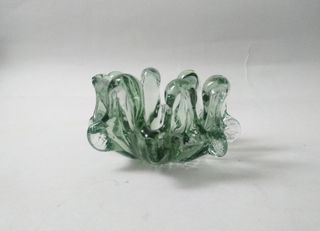 POSACENERE MURANO ciotola stile BAROVIER verde