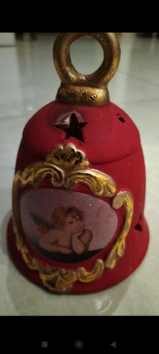 Portacandela con angioletto