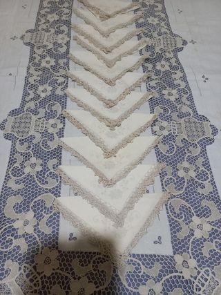 Tovaglia i  pizzo di Burano