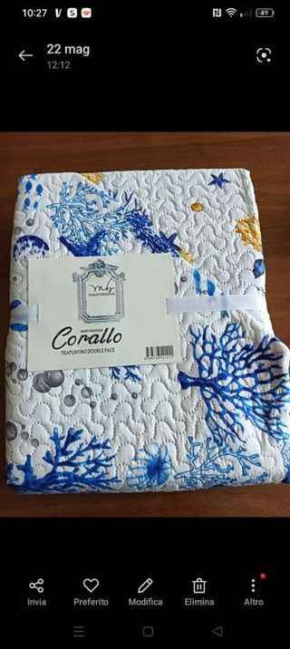 copriletto matrimoniale