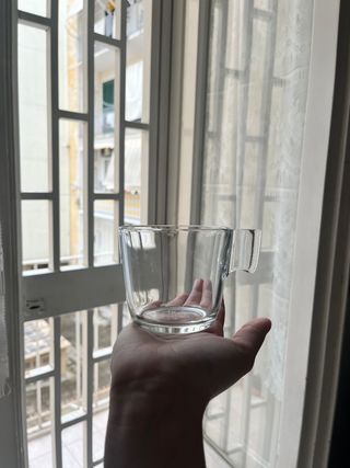 Pack vasos y tazas vidrio Ikea