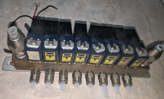 SET dI 8 ettrovalvole Ascon V366V01B + 8 solenoidi