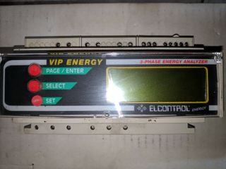 Elcontrol Vip Energy 425 3 Fhase Energy Analyzer D