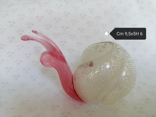 soprammobile in vetro di murano