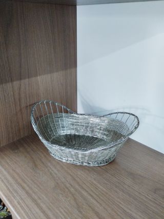 Elegante cestino porta pane vintage