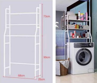 struttura per lavatrice in acciaio