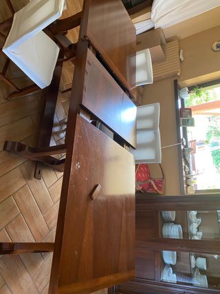 Tavolo in noce massello