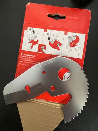 Lama di ricambio rocut pvc tagliatubi