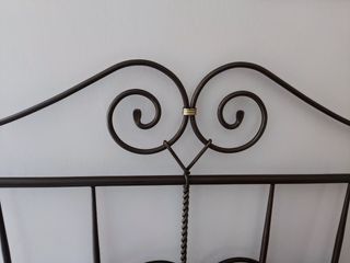 Letto in ferro battuto