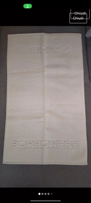 tappeto bagno borbonese