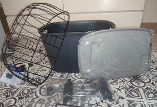 Trasportino o cesto per bici per animali