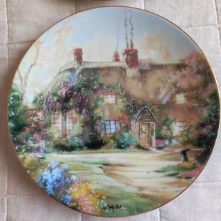 piatto decorativo English Country Cottages