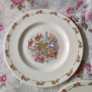 piatto torta / dolce Bunnykins, Royal Doulton