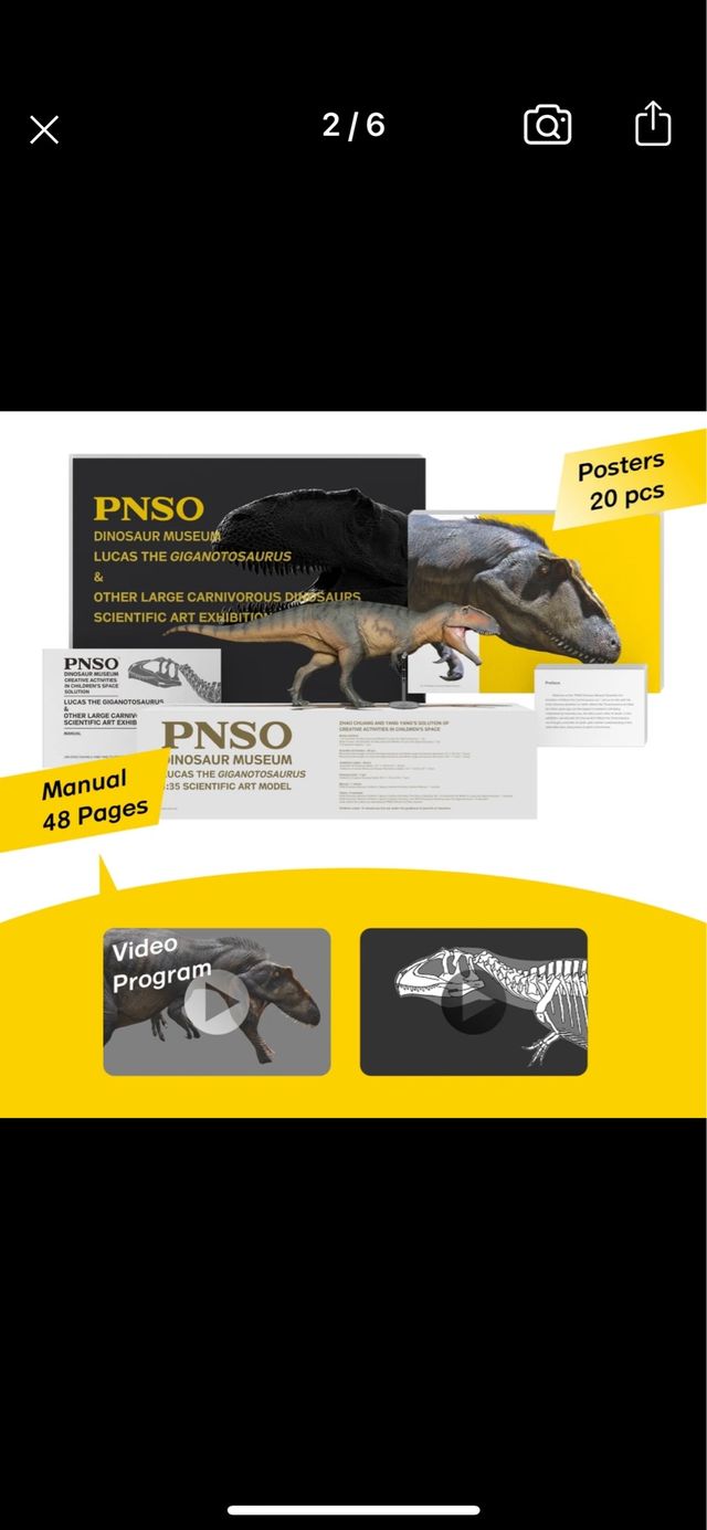 Giganotosaurus Pnso de segunda mano por 62 EUR en Galapagar en WALLAPOP