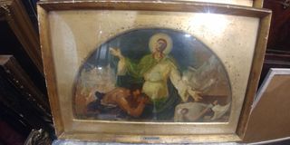 Antico olio su tavola