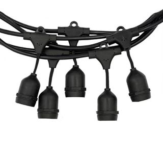 catena luminosa per esterno con 10 portalampada