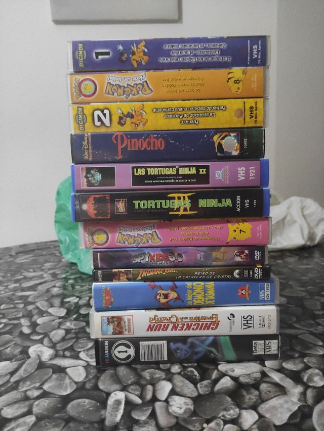 CINTAS VHS de segunda mano por 1 EUR en Águilas en WALLAPOP