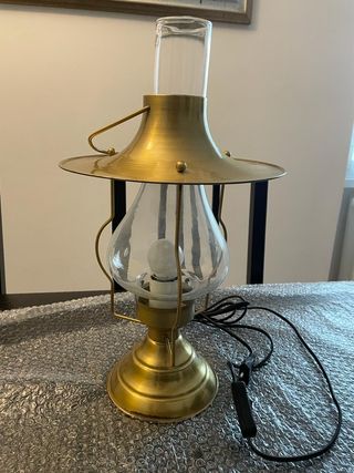 lampada in ottone stile marina