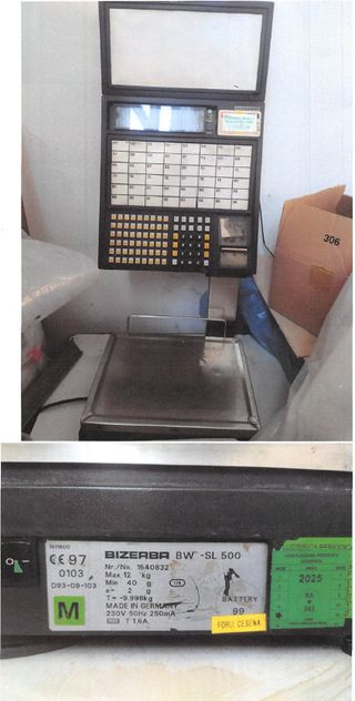 Bilancia BIZERBA BW-SL 500