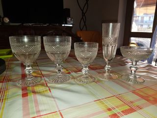 .Servizio Baccarat. Cristallo pregiato.