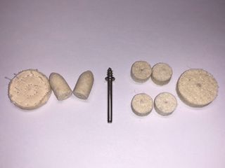Lotto n°2 di accessori per Dremel e simili