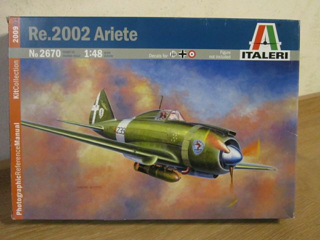 Maqueta de Italeri 2670 Re.2002 ARIETE Fighter de segunda mano por 30 ...