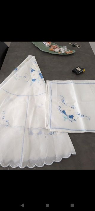 tovaglia vintage + 6 tovaglioli