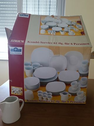 Servizio da tavola in porcellana