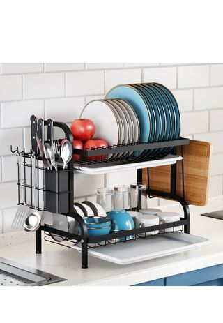 Easy kitchen scolapiatti da appoggio in acciaio in