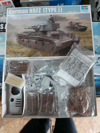 MAQUETA Pz.Kpfw Neubaufahrzeug NbFz [Type 1] de segunda mano por 42 EUR ...