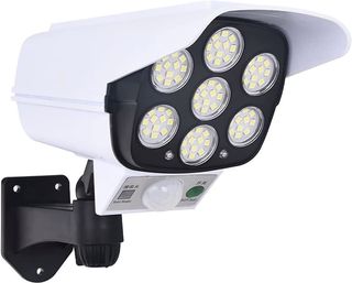 FARO DA ESTERNO 77 LED 50W A PANNELLO SOLARE