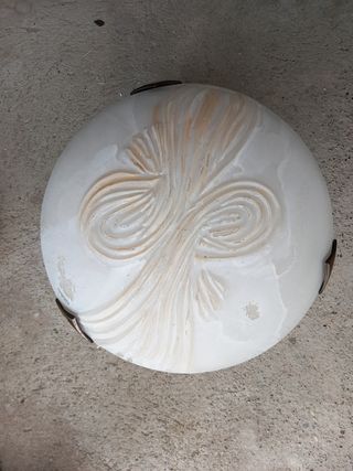 Plafoniera Lampadario da soffitto bianca decorata