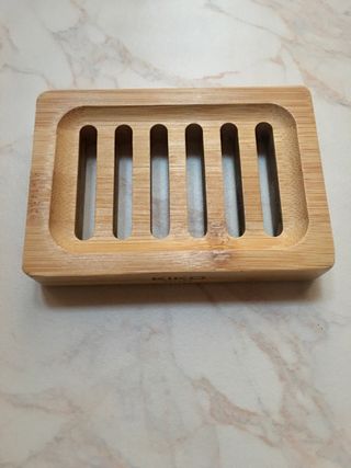 Porta saponi in bambù