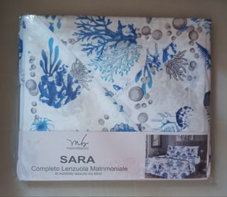 Completo lenzuola matrimoniale Mastrobianco