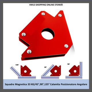 Squadra Magnetica 33 KG/45°,90°,135°