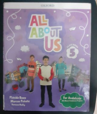 All About Us 5. Class Book. Andalusian Edition de segunda mano por 8 ...