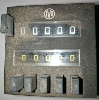 CONTATORE IVO FE309.55  * 5 CIFRE AZZERABILE