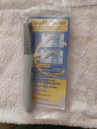 euro tester pen