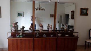 Credenza con specchiera di Vittorio Dassi