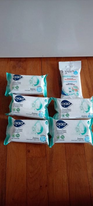 Salviettine intime e multiuso