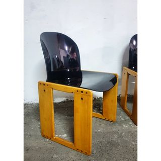 Set di 4 sedie dialogo design Afra&Tobia Scarpa