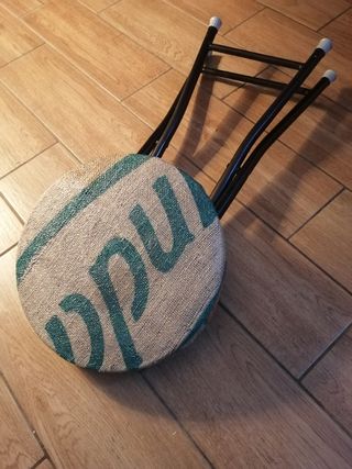 sgabello pieghevole anni 70