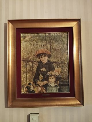 Quadro "sulla terrazza" di Renoir