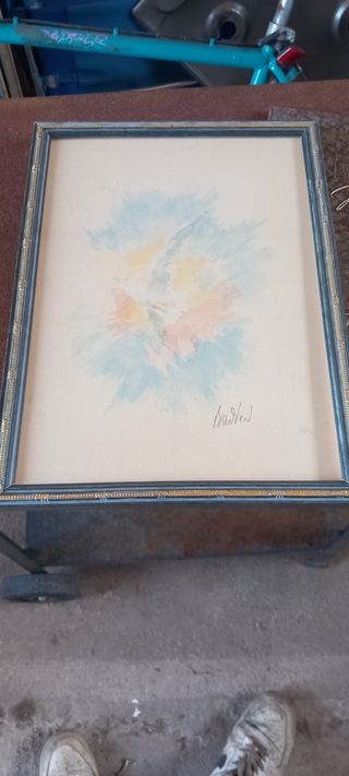 quadro disegnato firmato