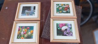 3 quadretti piccoli uno 5 euro